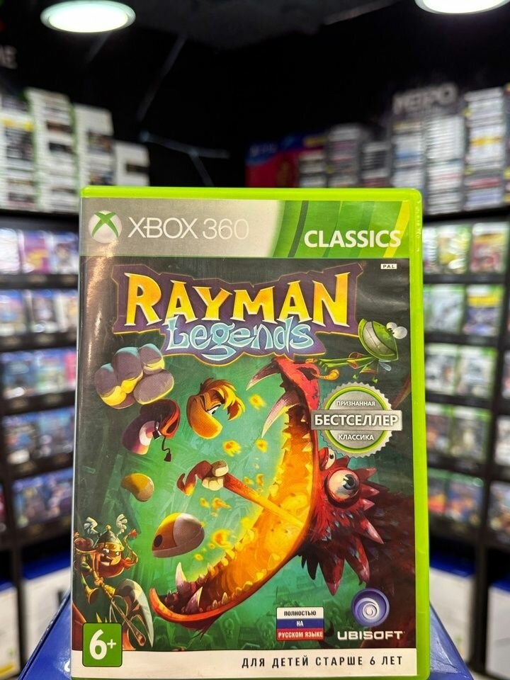 Игра Rayman Legends (Xbox 360) (Русская версия) (Box)