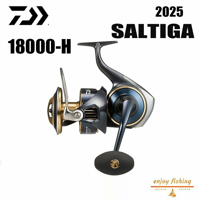 DAIWA 2025 SALTIGA 18000-H Прялка Спининговая Катушка Рыболовная Катушка Рыболовные Снасти