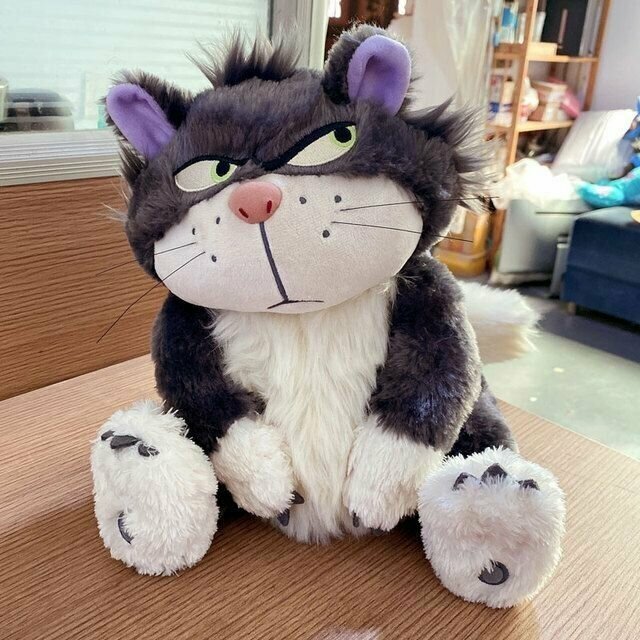 Мягкая игрушка КОТ люцифер. 60 см.