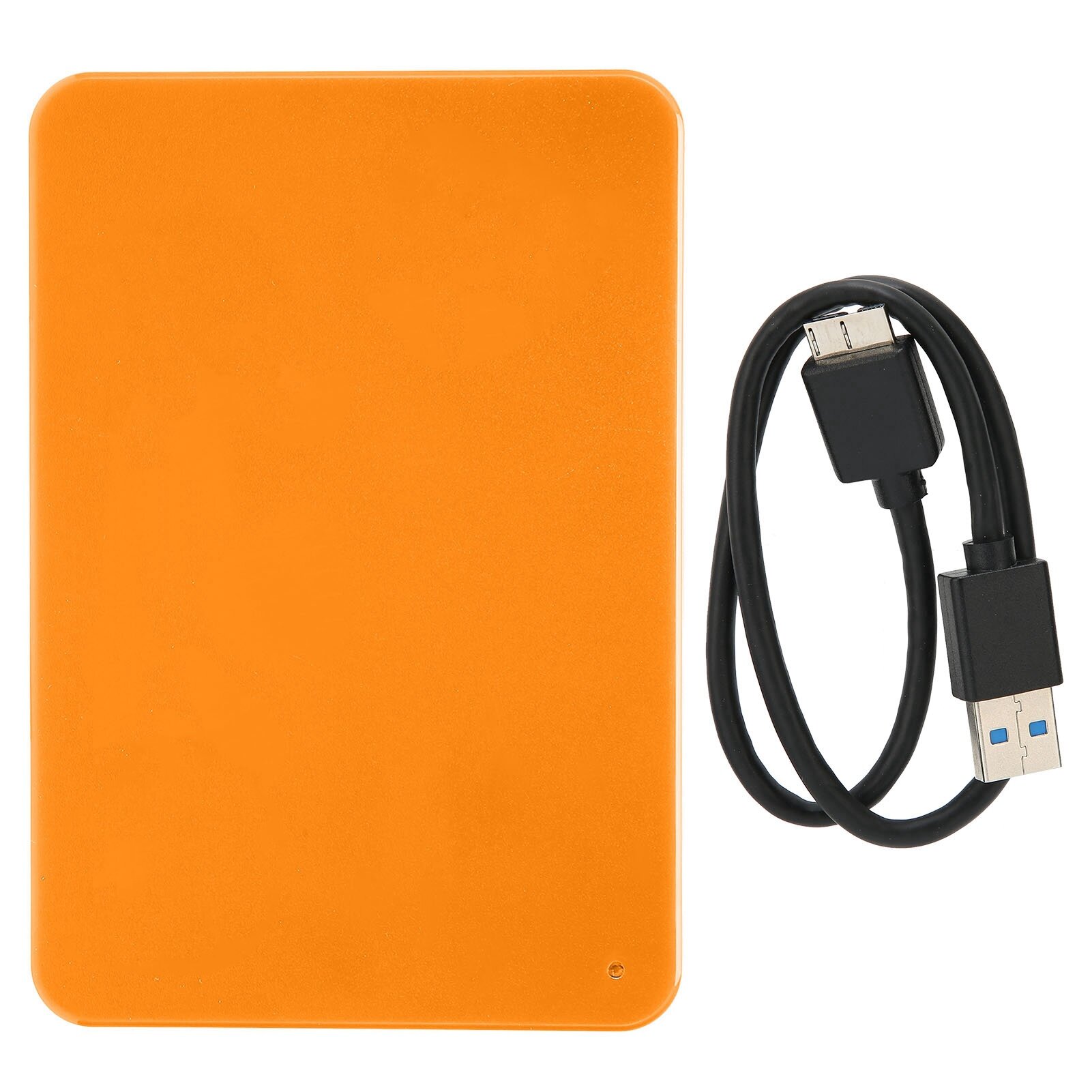 Внешний жесткий диск HDD USB 3.0 Plug and Play, мобильный накопитель для многих устройств, оранжевый, 250 ГБ