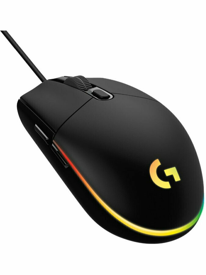 Мышь Logitech G102 LightSync черный оптическая (8000dpi) USB (5but)