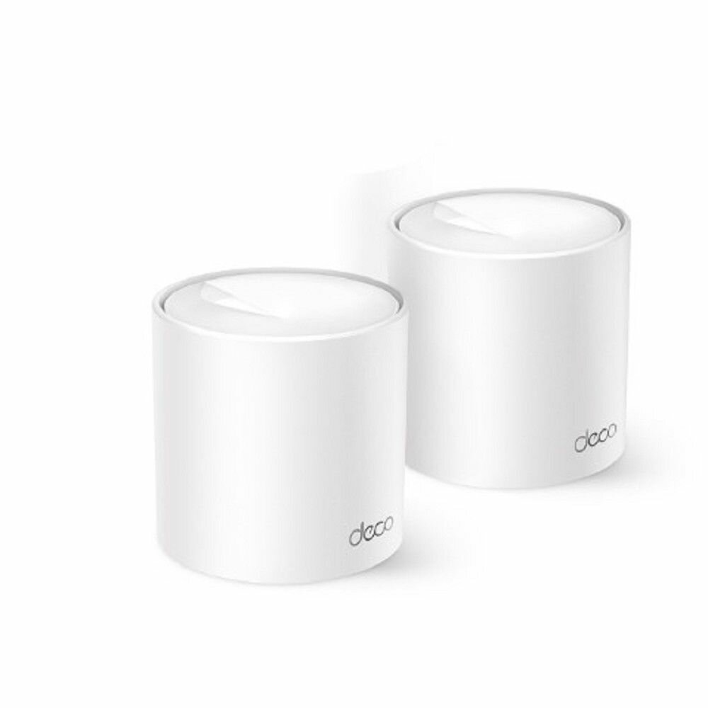 Mesh-Система TP-Link Deco X10 (2-pack), AX1500, двухдиапазонная, 2xRJ45 1Гбит/с (комплект из 2шт)