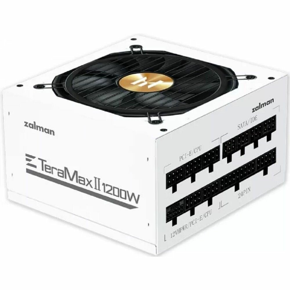 Zalman Блок питания ZM1200 - TMX2 W <1200W, ATX v3.1 GEN 5.1, EPS, APFC, 12cm Fan, FCM, 80+ GOLD, Retail>