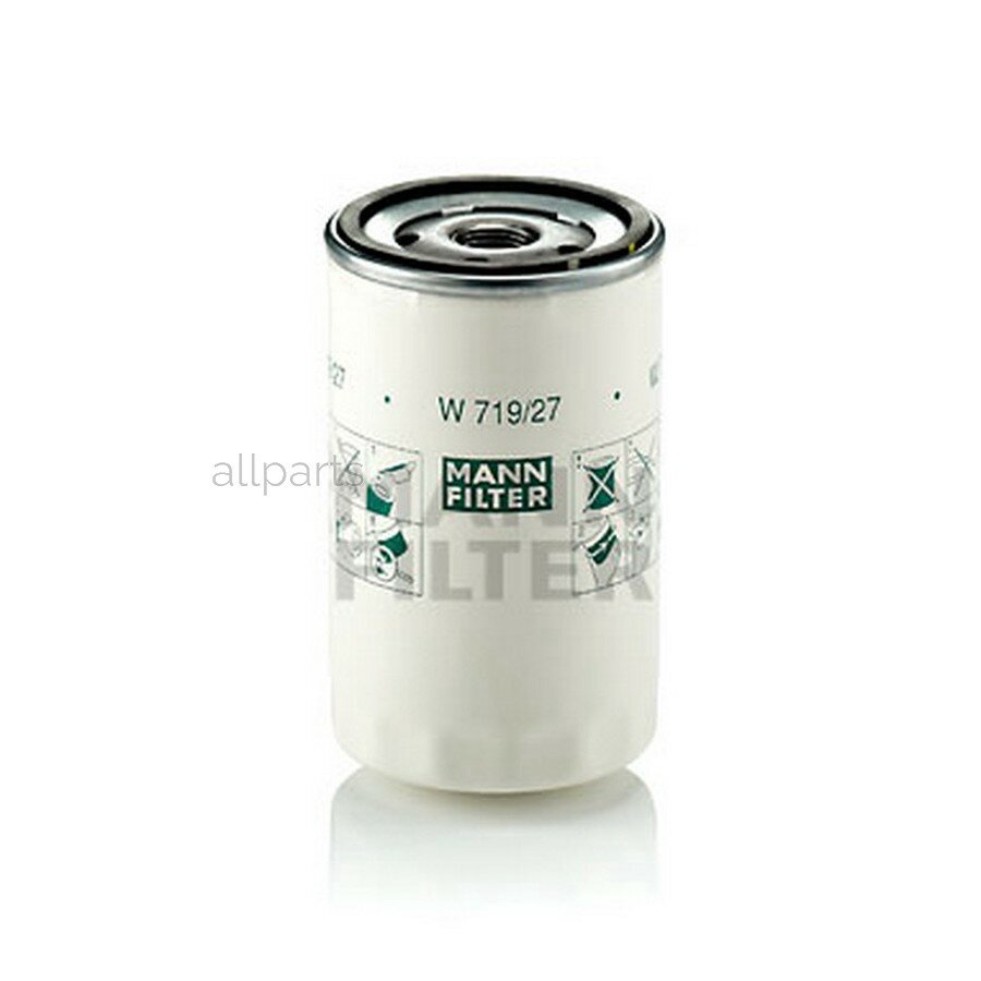 MANN-FILTER W 719/27 Фильтр масляный MANN-FILTER W 719/27