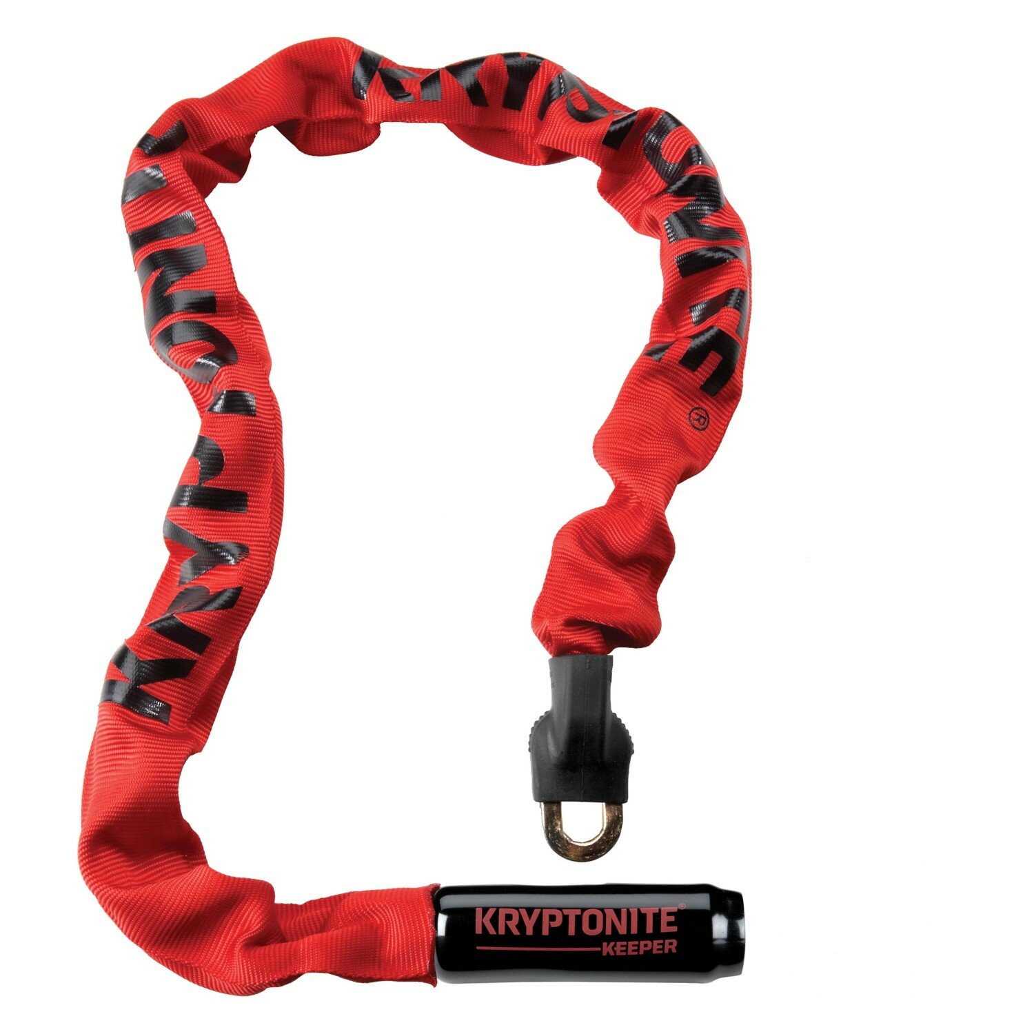 Замок велосипедный Kryptonite Keeper 785 Integrated Chain 32" 85cm Red (см:85)
