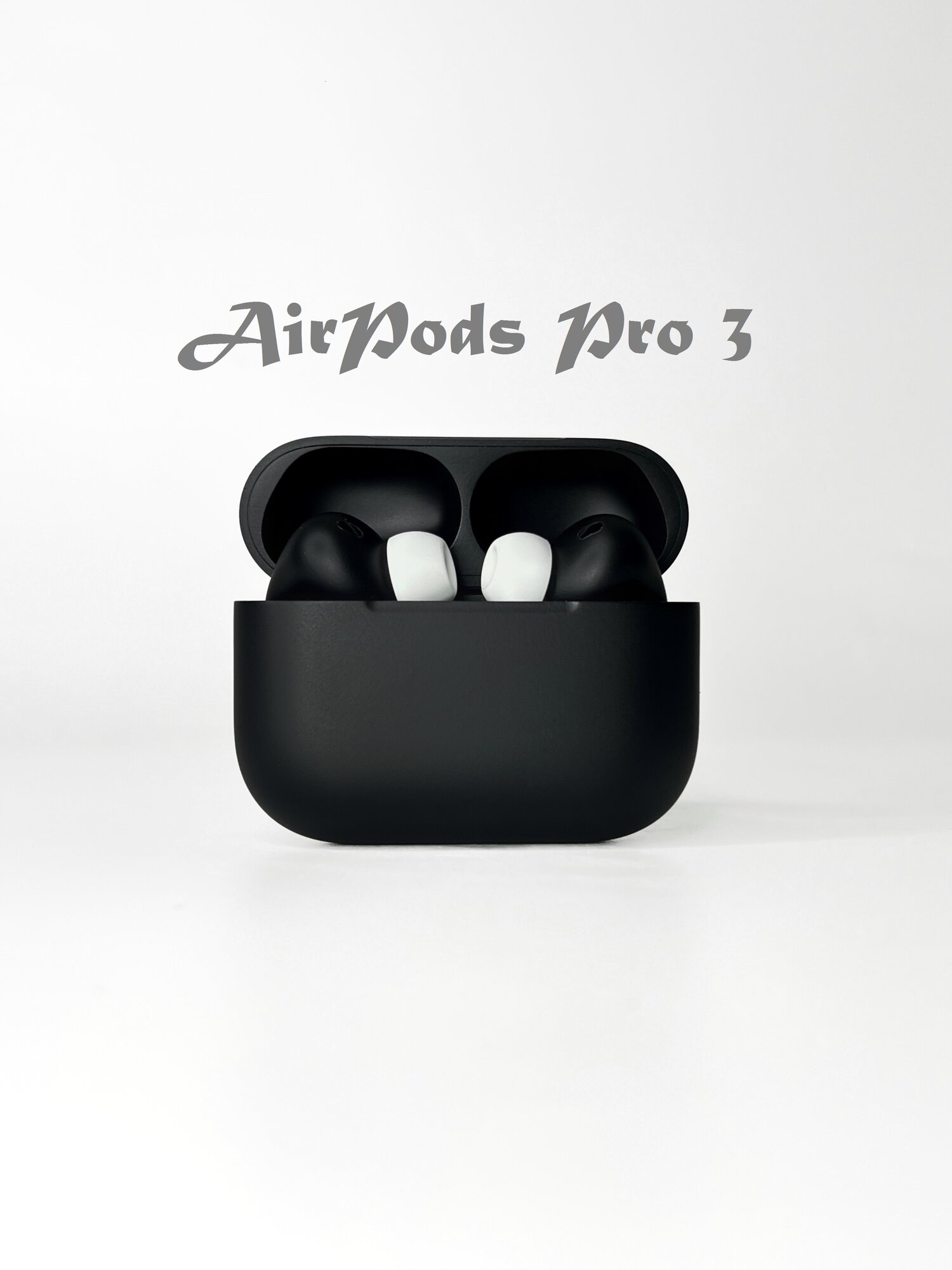 Наушники Apple AirPods Pro 3 (ANC, MagSafe) (2025) черные матовые тотал.