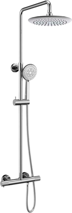 Душевая стойка Vincea Desire VSFS-1D0TCH с термостатом, хром