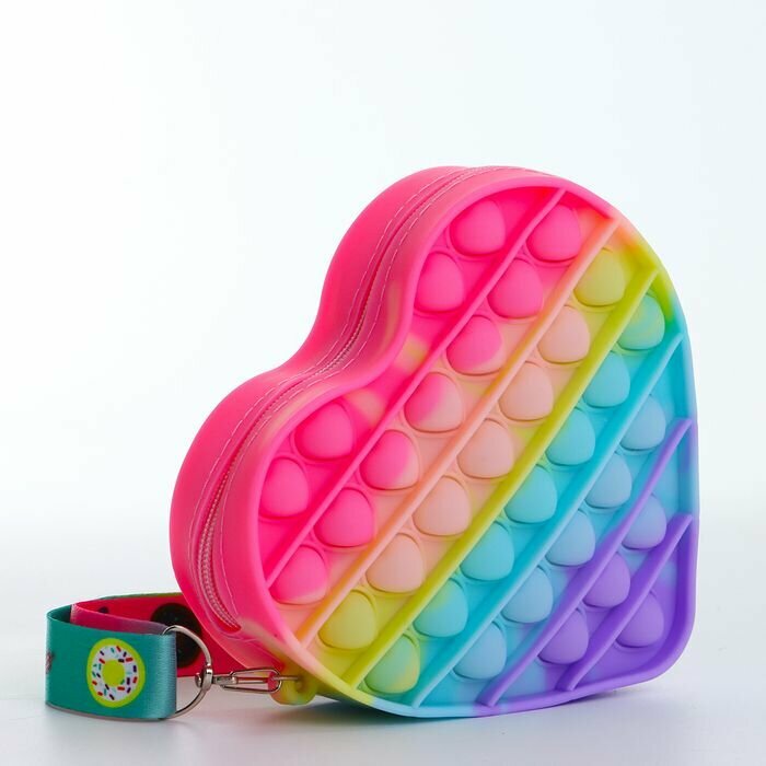 Сумка детская для девочки на молнии Выбражулька , цвет разноцветный