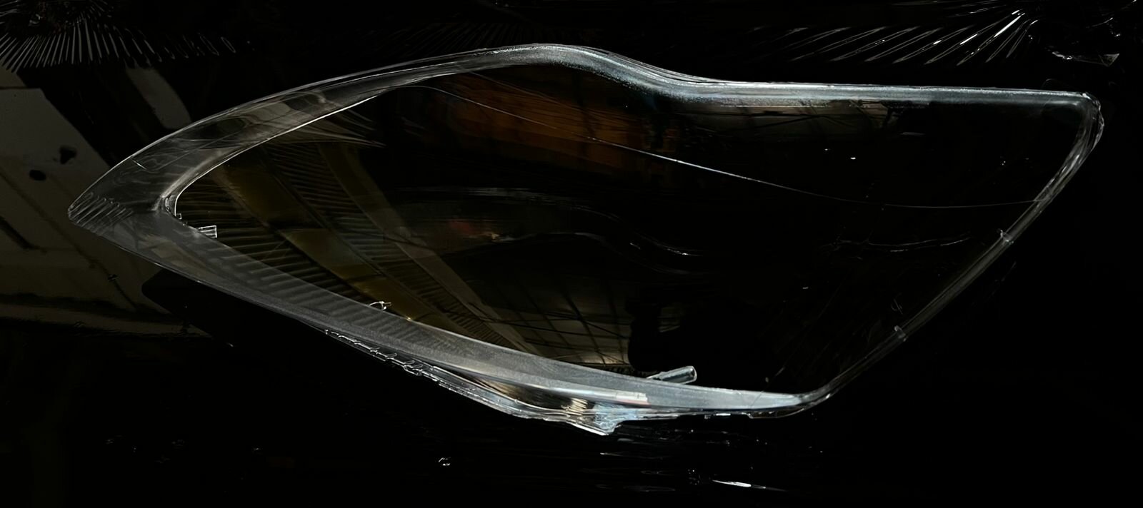 Стекло фары форд фокус 2 рестайлинг, левое