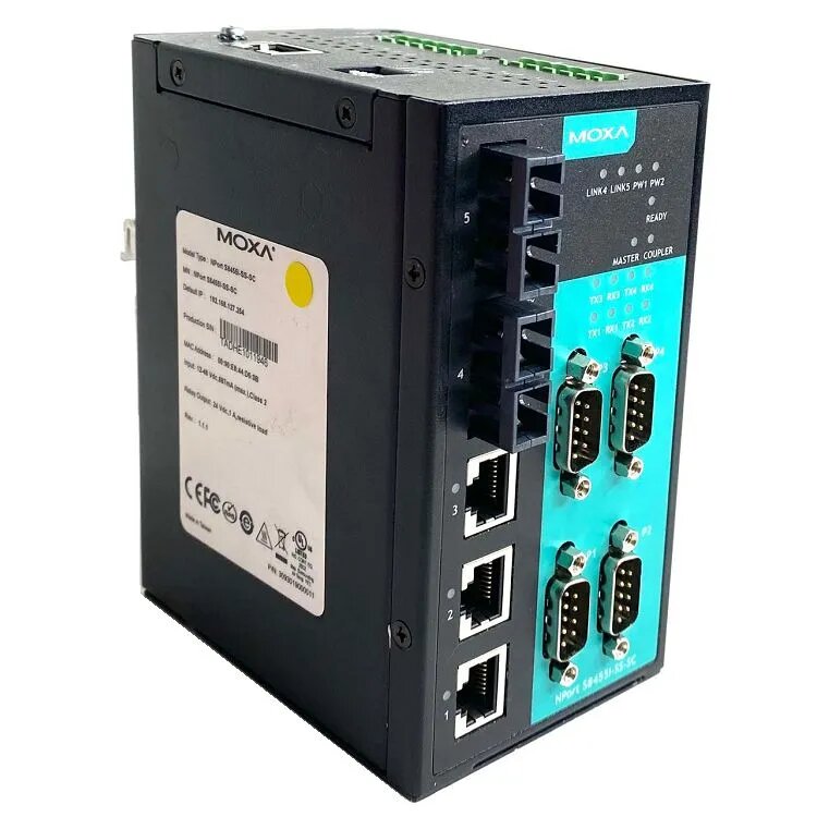 Преобразователь MOXA NPort S8455I-SS-SC (уценка)