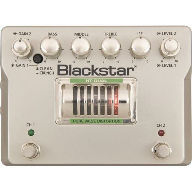 HT-DUAL Blackstar, гитарная ламповая педаль (лампа 1хЕСС83/12АХ7), 2-канальный дисторшн