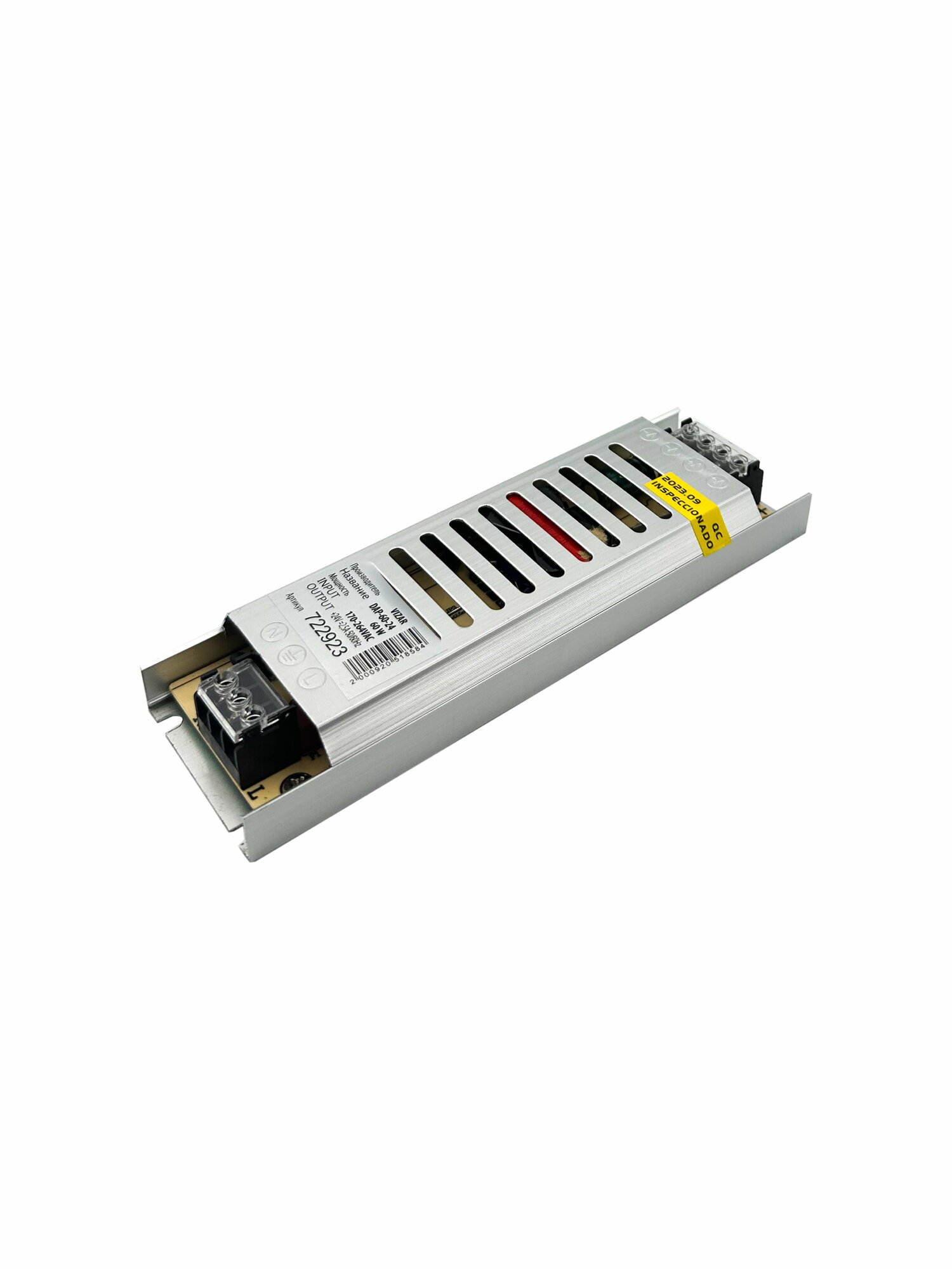 Источник напряжения ShopLEDs Блок питания DAP-60-24 (24V,60W, 2.5A, IP20)
