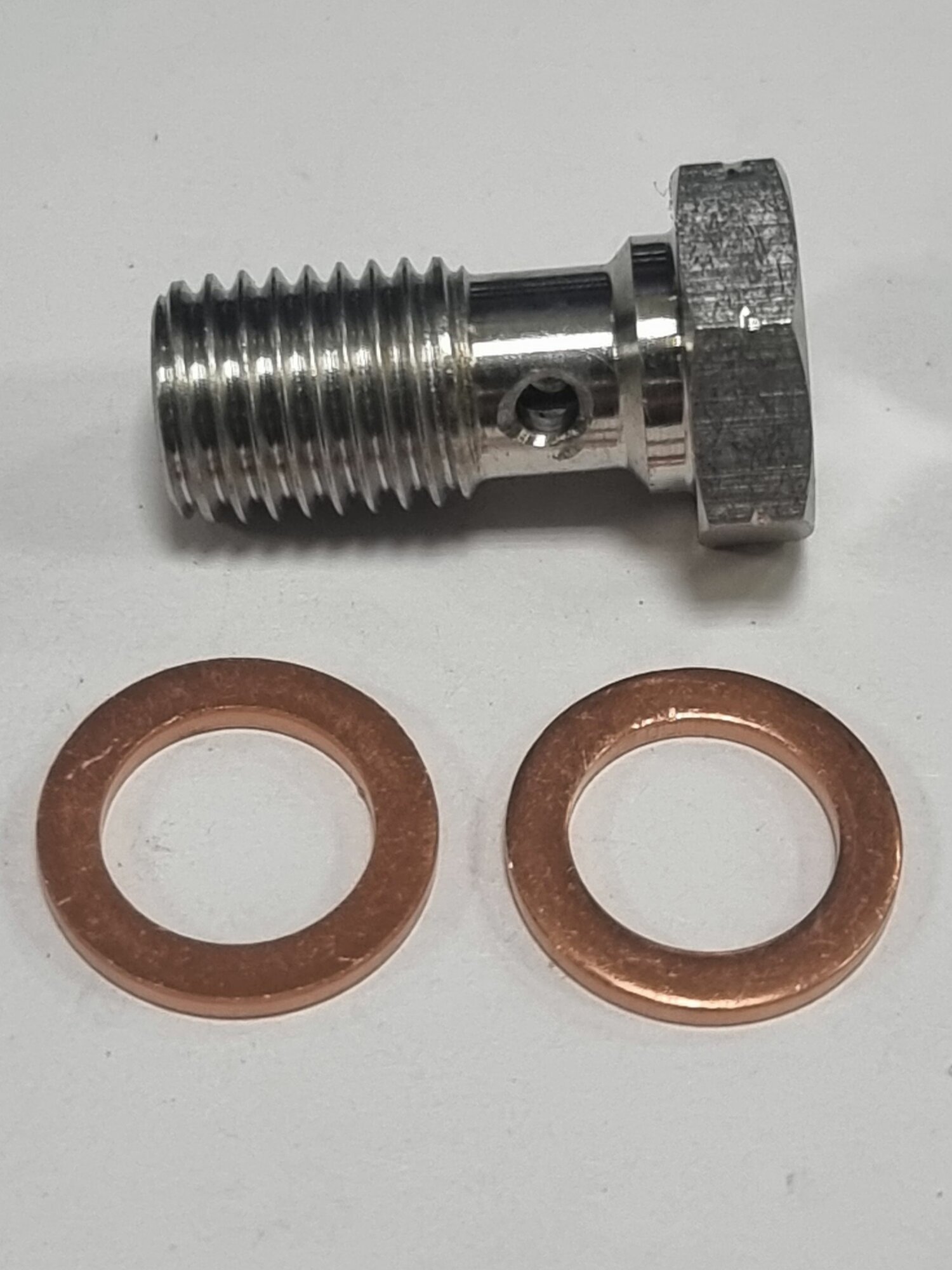 Банджо-болт m10*1.25 нержавеющая сталь