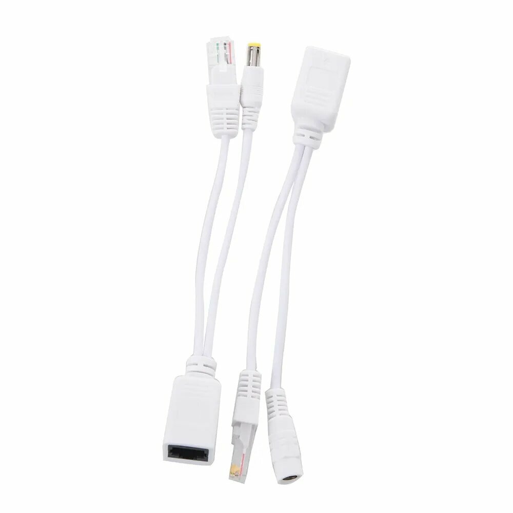 (S I A H) Инжектор PoE-адаптера с пассивным питанием через Ethernet + Набор разветвителей 5 В 12 24 48
