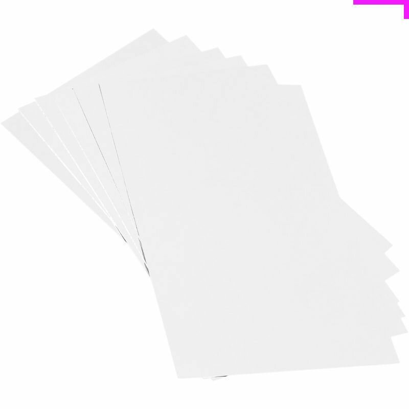 Сублимационный алюминиевый пустой знак для персонализированных подарков, домашнего декора и рекламы, белый, 20x15 см, набор из 6 заготовок