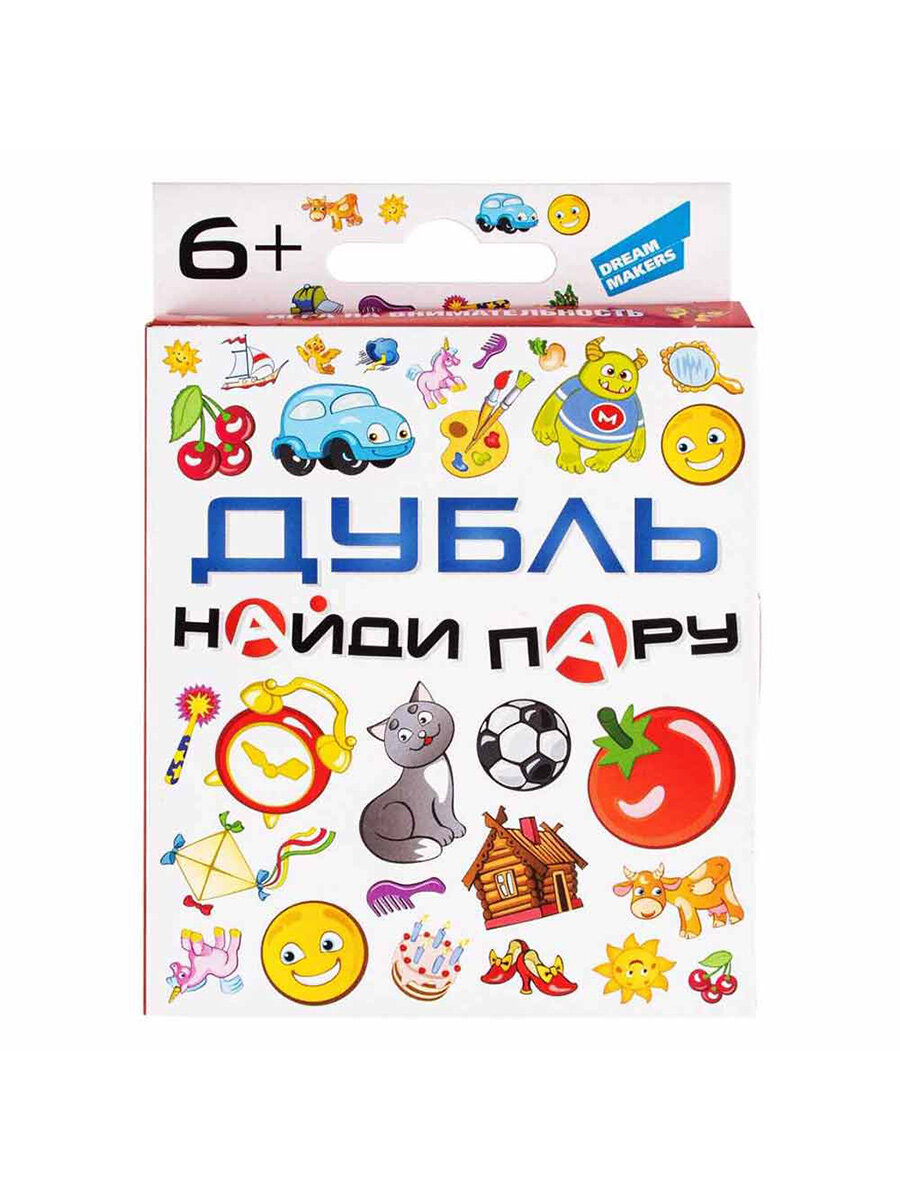 Dream Makers Игра детская настольная Дубль Найди пару 2007С с 3 лет