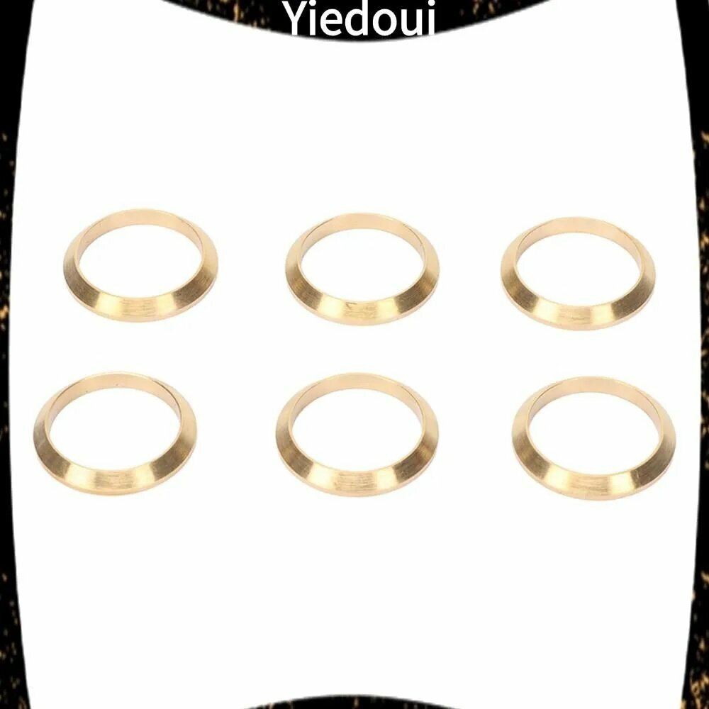 Набор из 6 медных декоративных колец для часов Nixie, для моделей IN-14