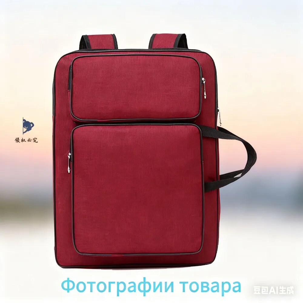 Сумка для этюдника из ткани Оксфорд, размер 500х380 мм, формат А3, для художника
