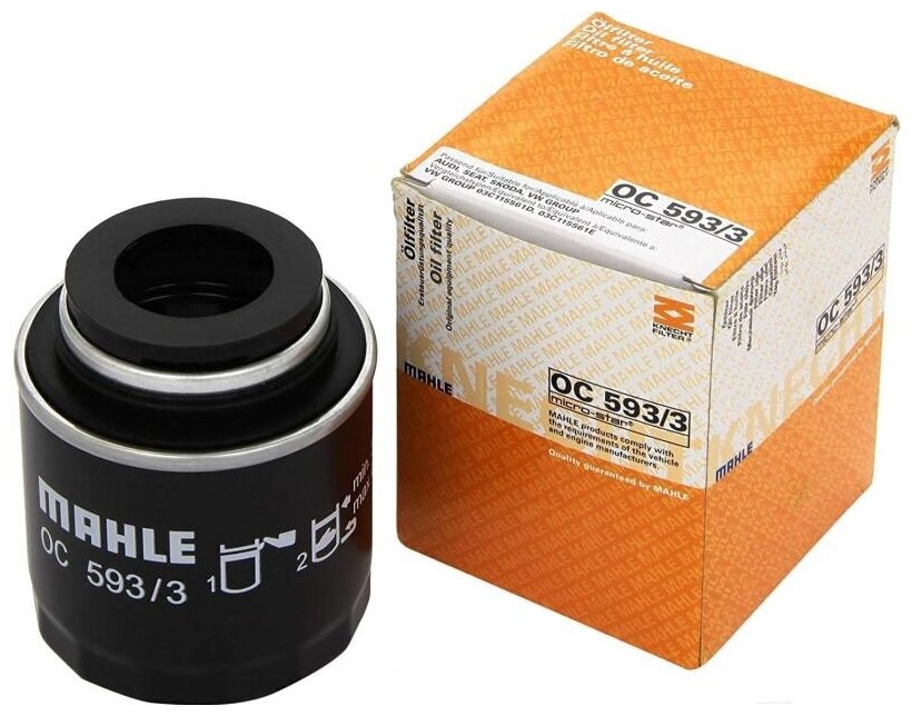 Фильтр Масляный KNECHT/MAHLE OC5933