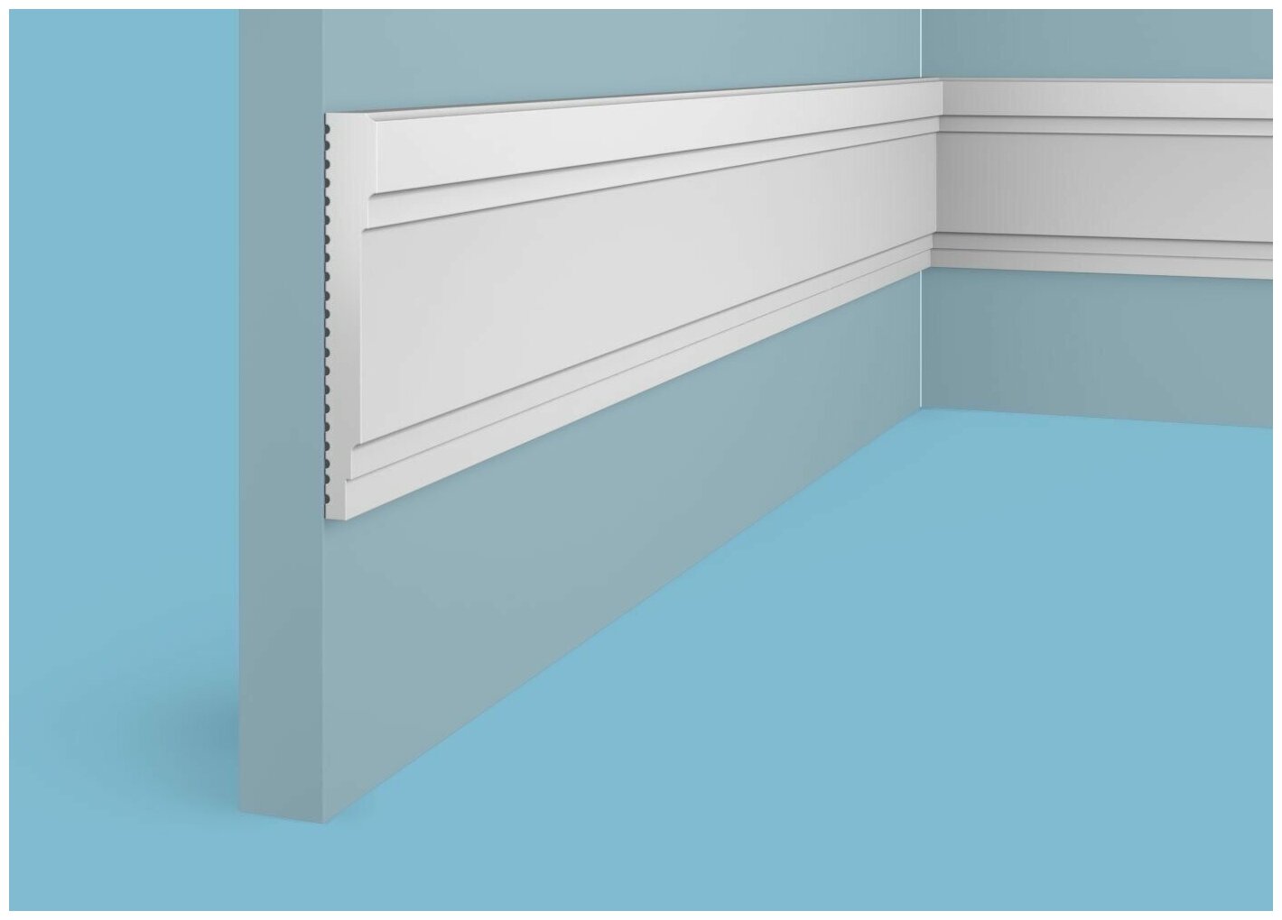 Молдинг MX028 Cosca Decor 85х12 2000мм Экополимер