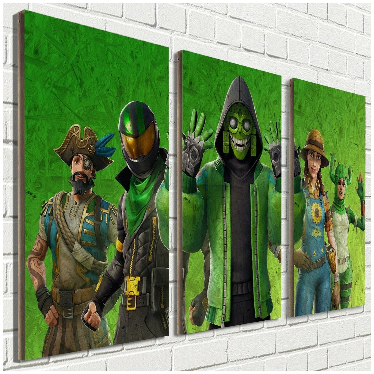 Модульная картина игры фортнайт fortnite - 2201