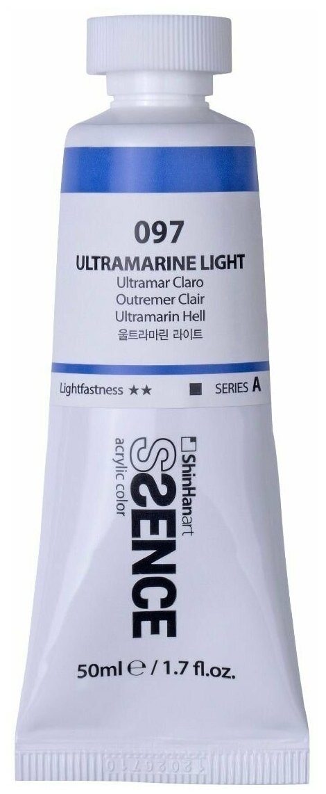 Краска акриловая ShinHan Ssence туба 50мл №183 Желтый перламутровый