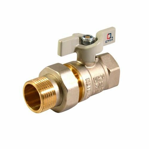 Кран шаровой 1 с удлинителем гш СТМ бабочка