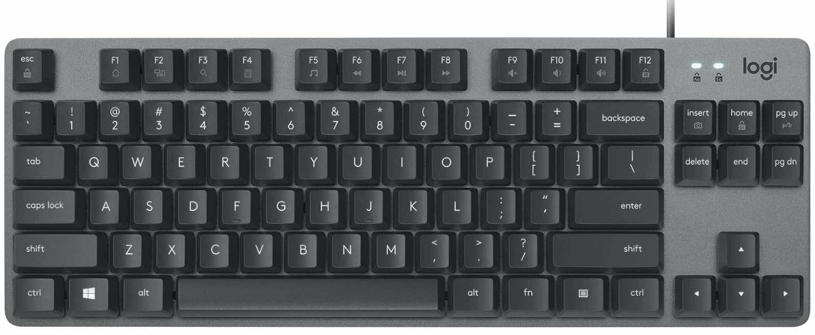 Logitech K835 TKL Blue Switch (черный)