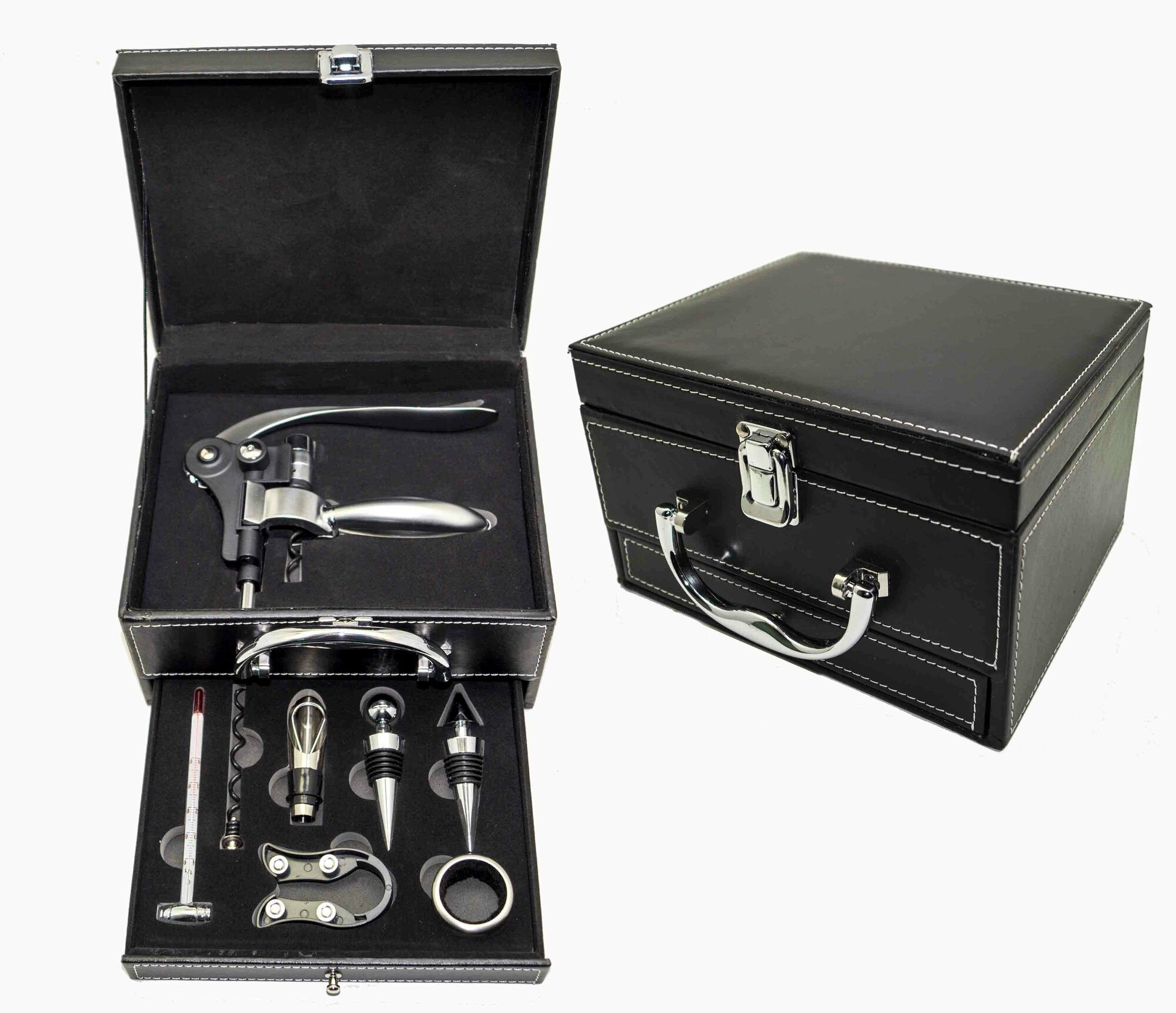 Винный набор «Все включено» восемь предметов в боксе