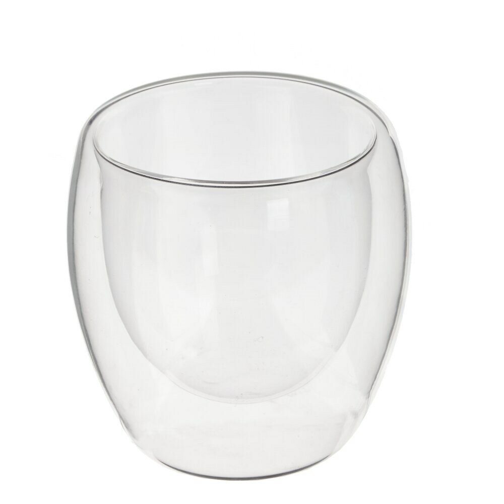 Стакан с двойными стенками, 250 мл, L=9 W=9 H=8,5 см