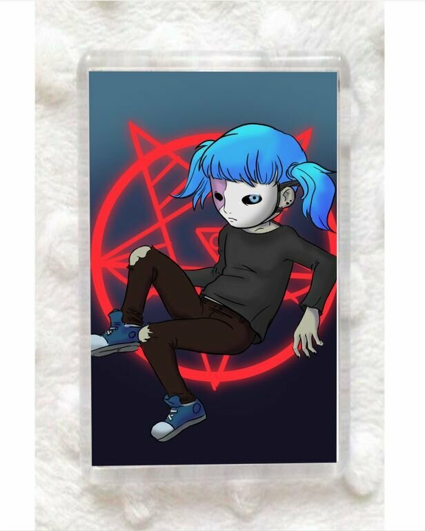 Магнит акриловый Sally Face № 8
