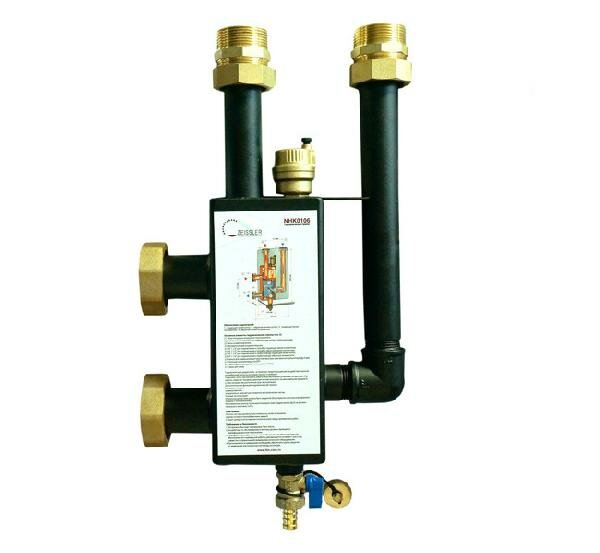Гидравлический разделитель (гидрострелка) 1 1/2" TIM NHK0106