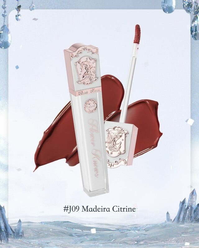 Flower Knows Блеск для губ Unicorn Crystal, #J09 Madeira Citrine, 3 мл