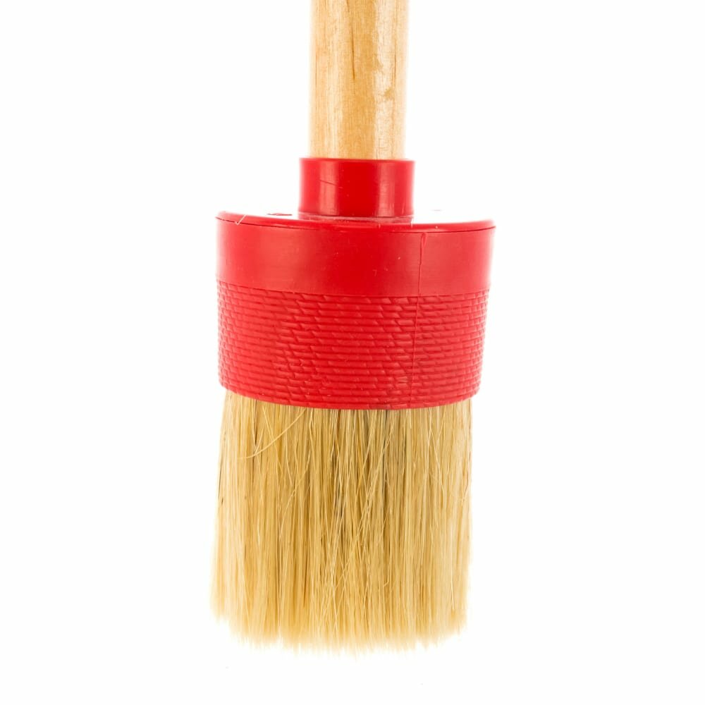 Круглая кисть STAYER Universal натуральная щетина, деревянная ручка, 55мм 0141-55 надежной конструкции