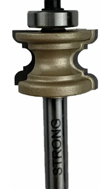 Фреза по дереву кромочная полустержневая, 8х28Dх18H R3 мм, Strong СТФ-20150028