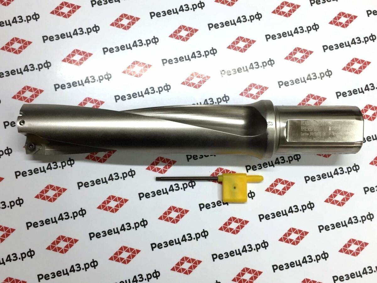 Корпусное сверло WC-43-C40-4D под сменные пластины WC**