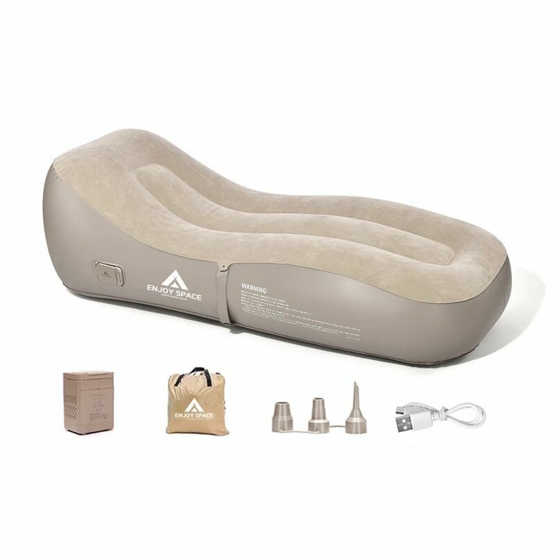 Автоматический надувной диван - быстрое надувание, съемный воздушный насос и водонепроницаемый дизайн, подходит для кемпинга и пикника,