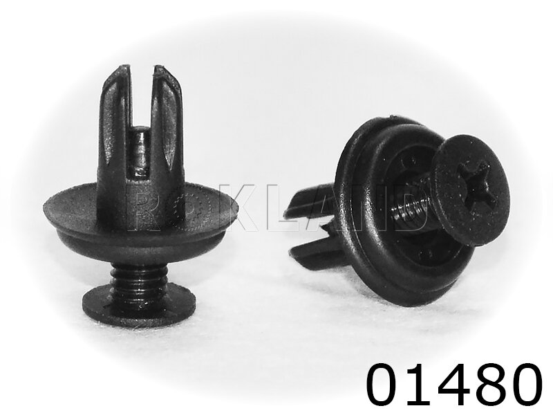 10шт - 01480 клипса автомобильная ACURA/HONDA ROKLAND