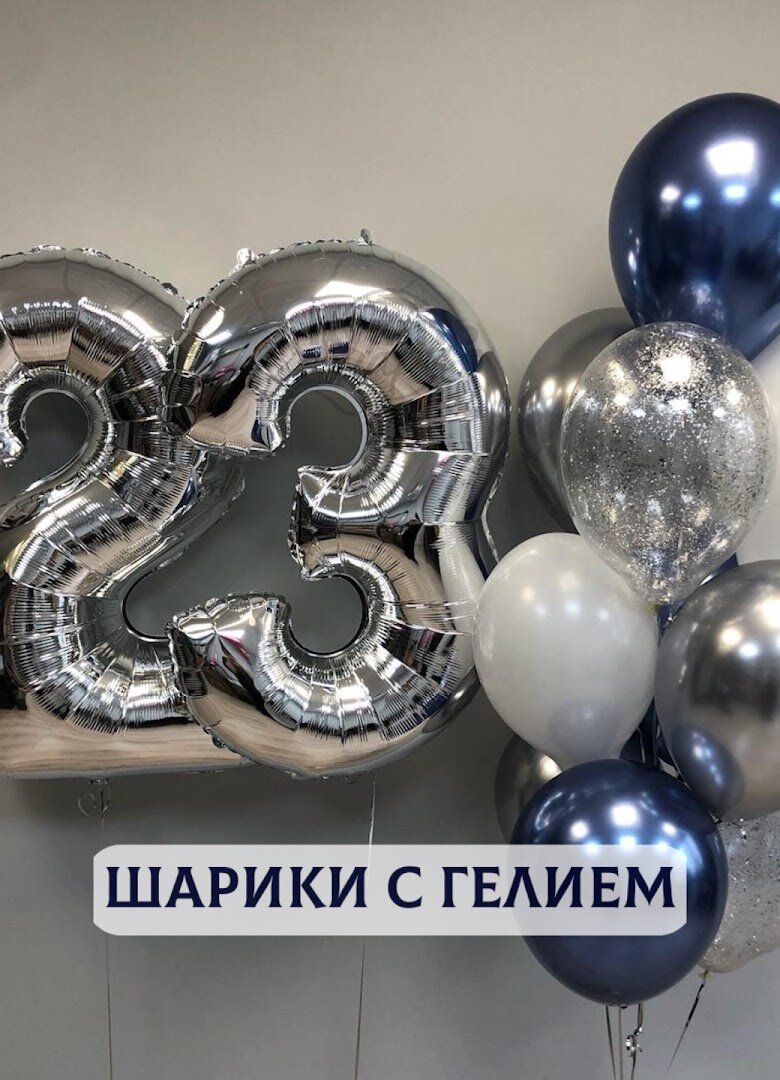 Воздушные шары с гелием, шарики воздушные "Для мужчины" №1139