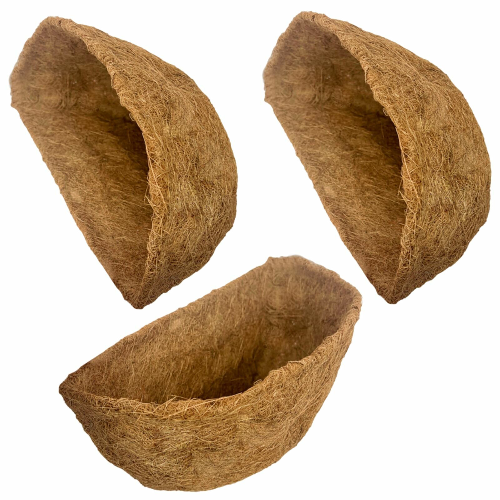 Настенный горшок из кокосового волокна с отличным дренажем для вертикального садоводства на балконе