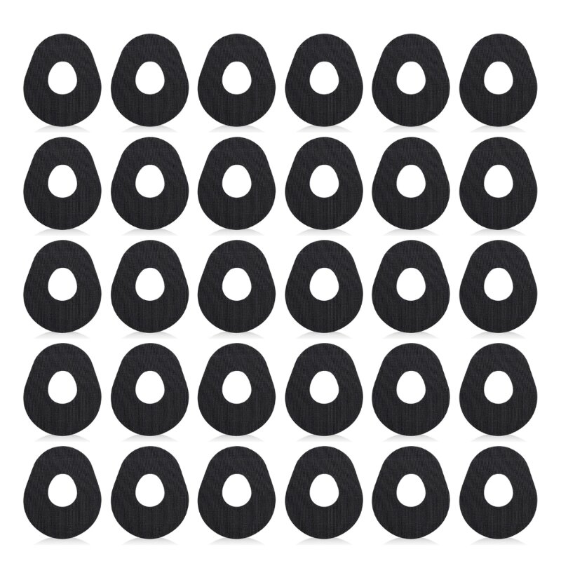 30 шт, наклейки с фиксированным датчиком G7-черные-упаковка из 30 шт.