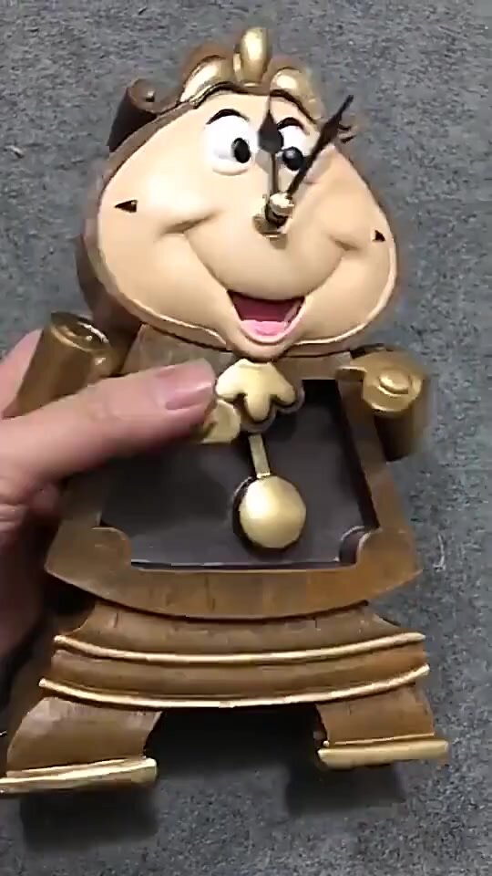 Часы с маятником Когсворт - Красавица и чудовище / Beauty and the Beast