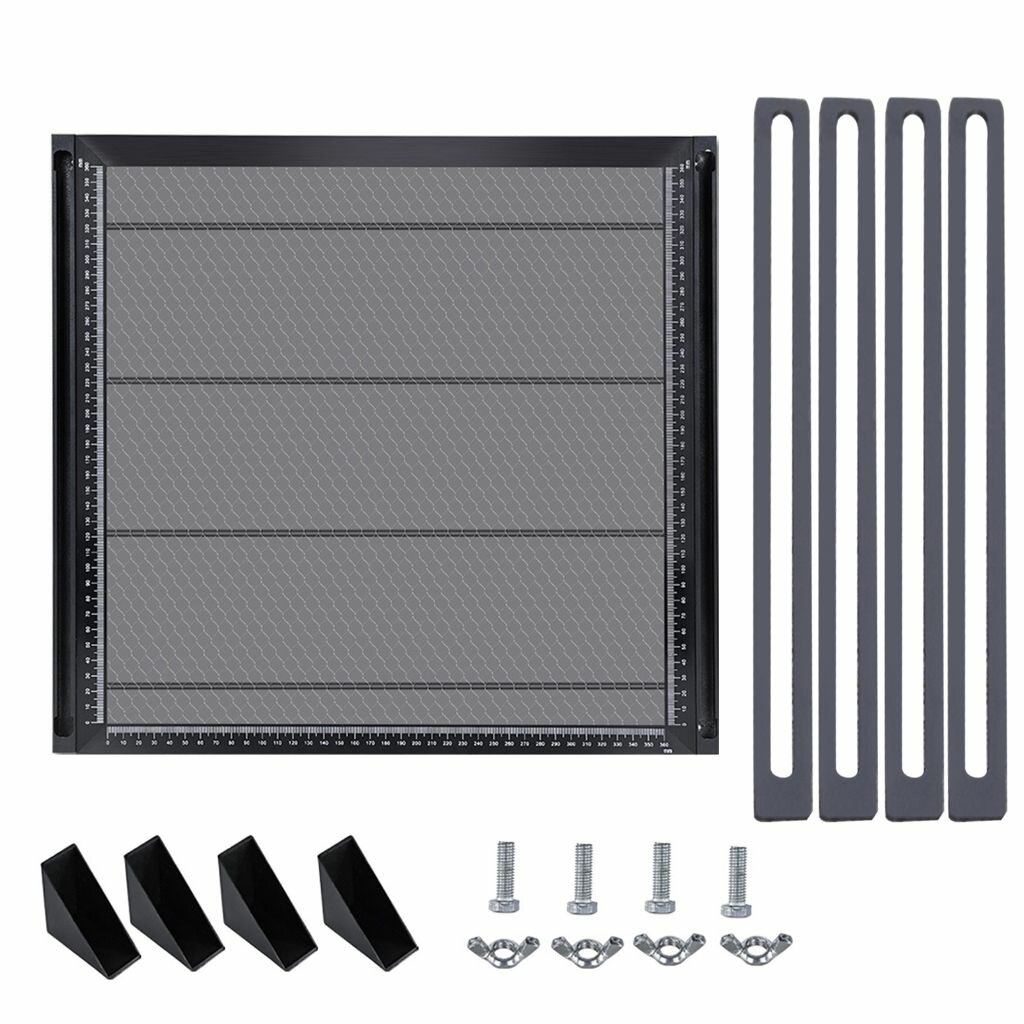 Лазерная резка сотовой панели для гравировального станка