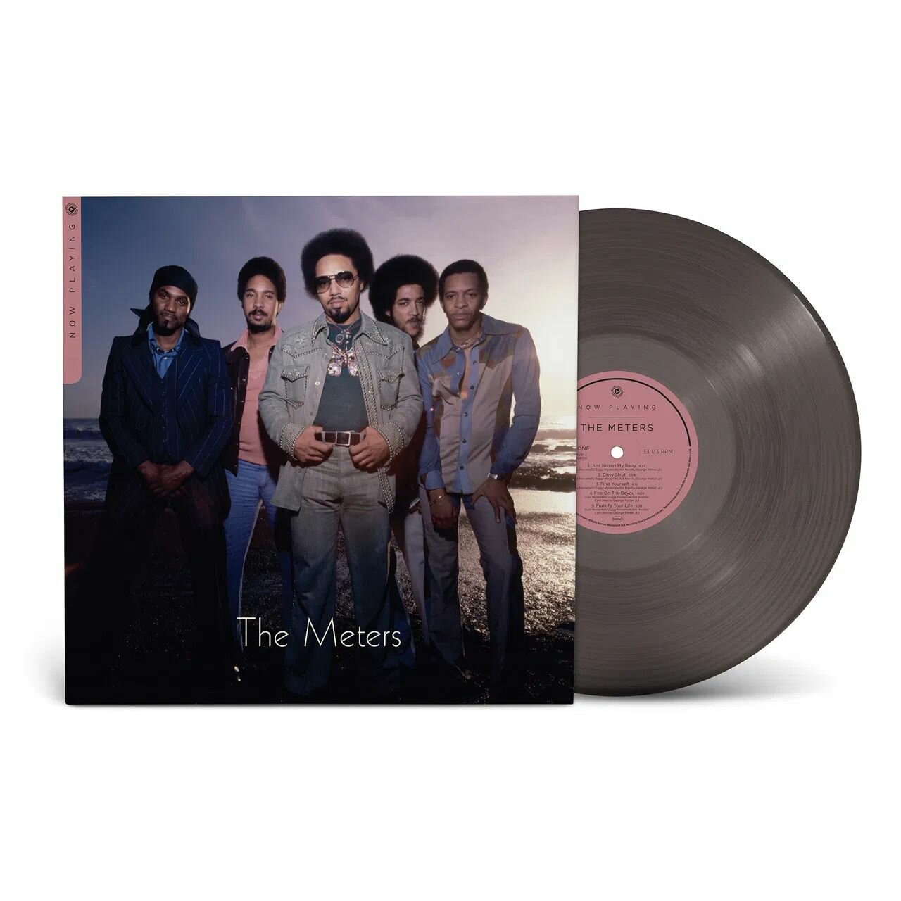 THE METERS - Now Playing, (LP, Compilation, Black Ice Transparent) Виниловая Пластинка