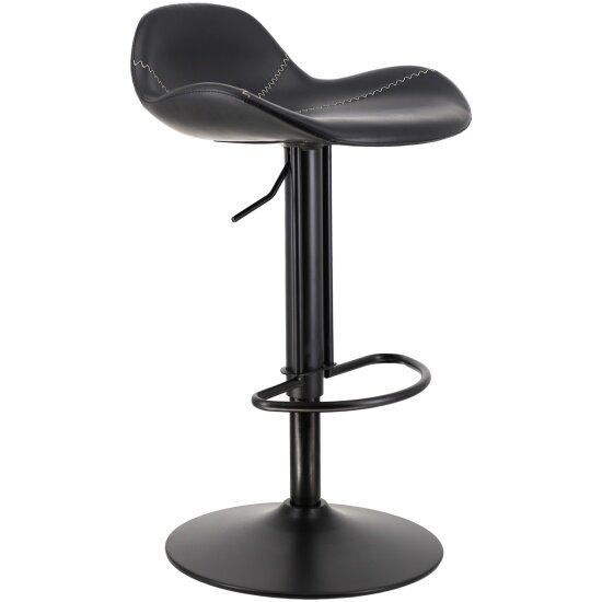 Стул барный Everprof Glory Экокожа Черный
