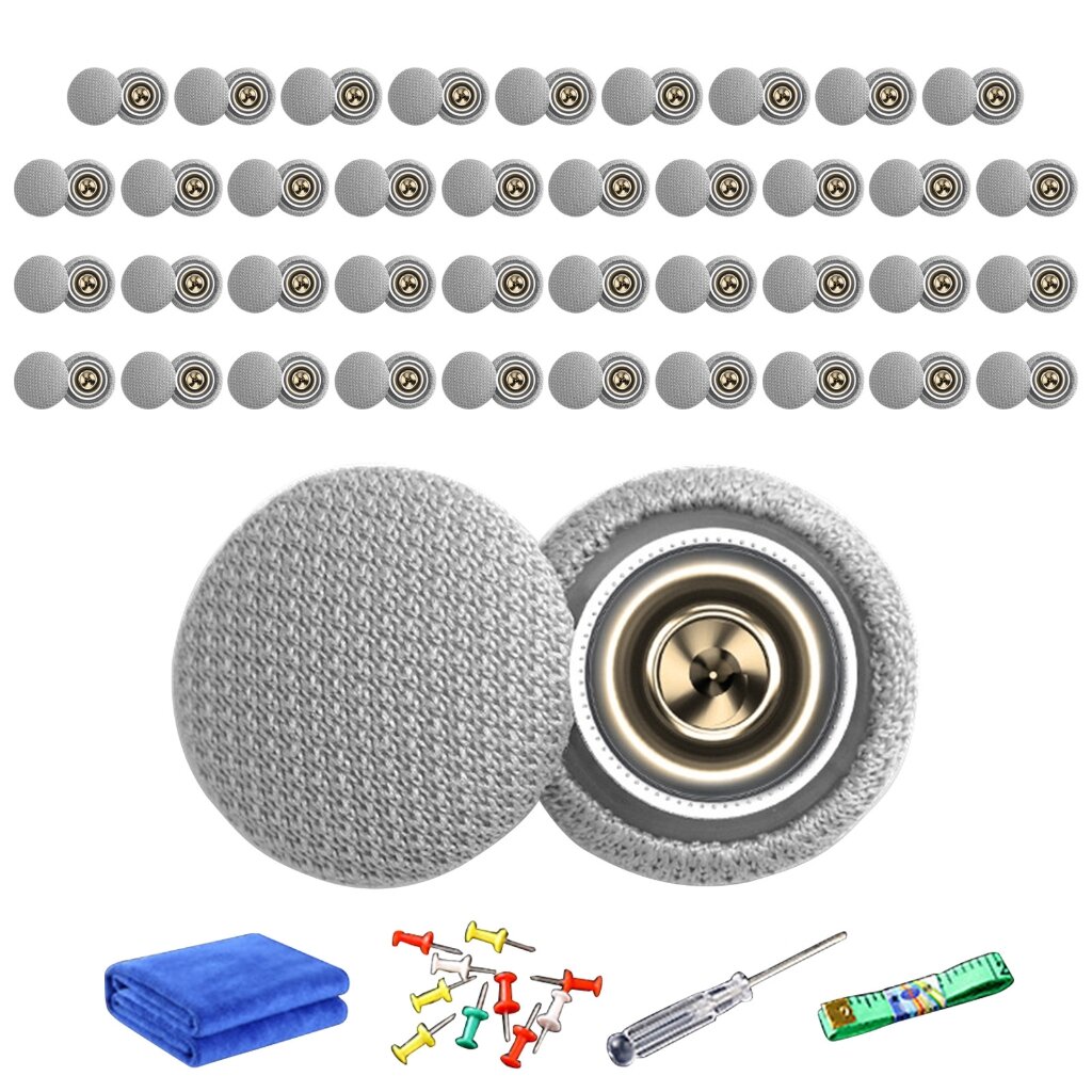 40шт Универсальные Крепления Для Ткани Крыши Автомобиля Зажимы Для Ремонта Интерьера Автомобиля Металлические Заклепки Аксессуары Для Ремонта Потолка