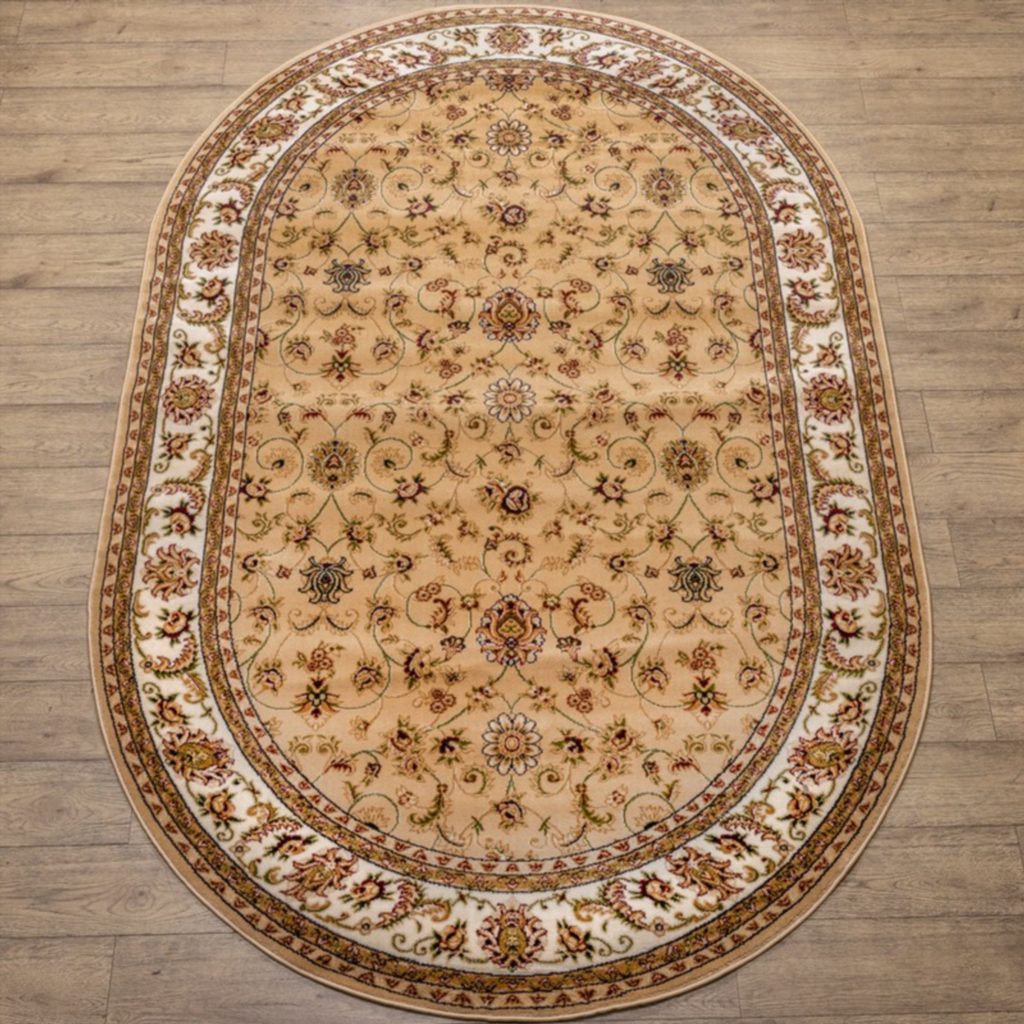 Ковер Акварель дизайн 20624 цвет 22155 Овал 2x3.5м