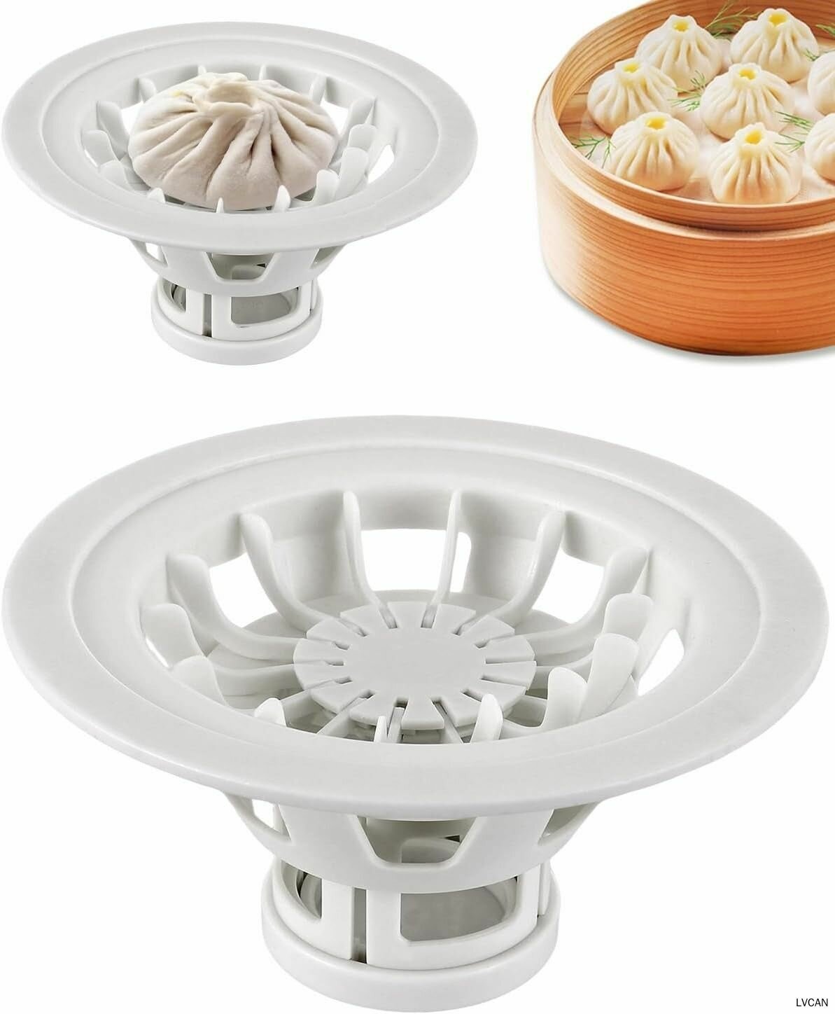 Хинкальница для формовки / Аппарат для лепки хинкали / Пельменница