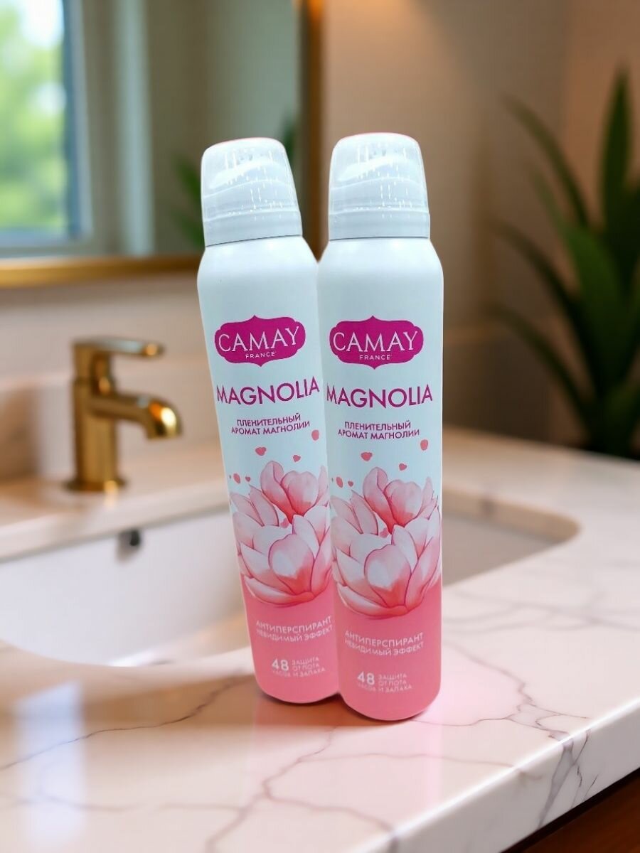 Антиперспирант спрей Camay женский 200 мл. (2 шт.)