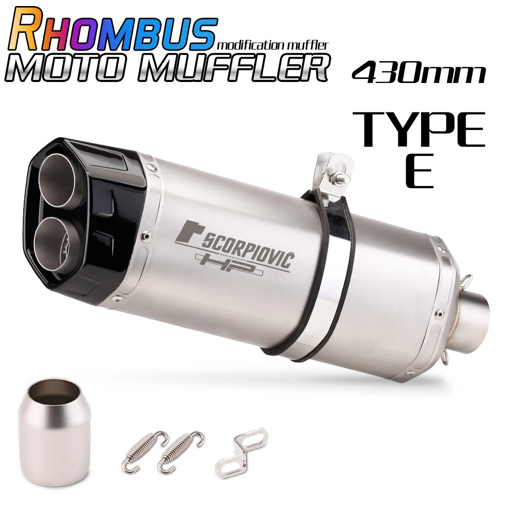 Глушитель мотоцикла Rhombus Type-E 430mm